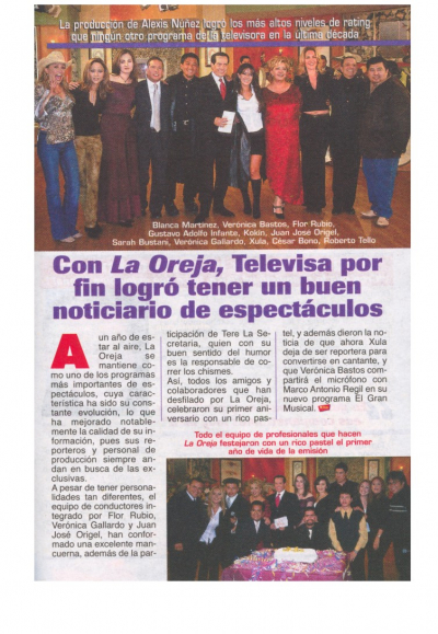 La Oreja - 7 Emociones productora de contenidos audiovisuales
